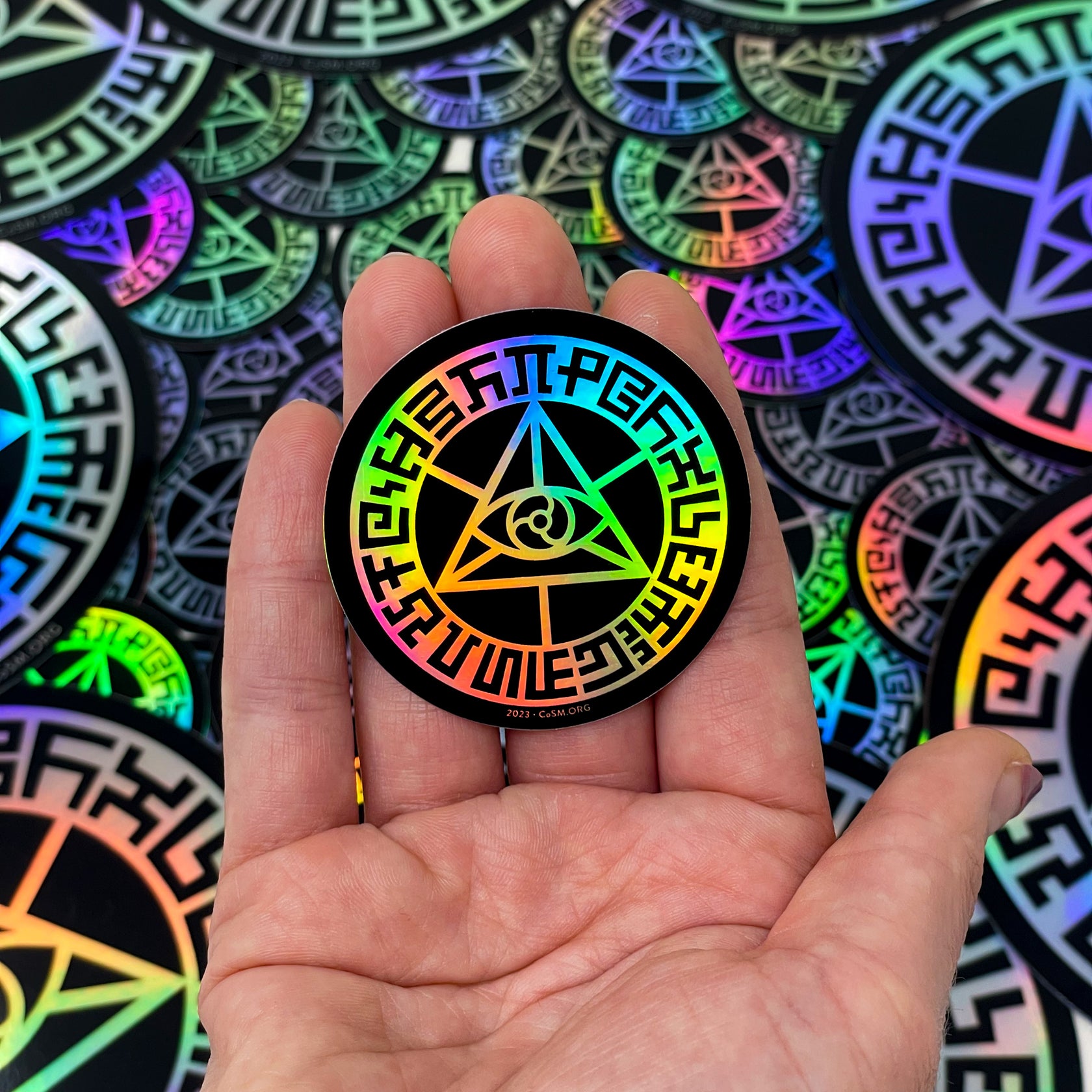 Mystic Eye - Holographic Sticker – CoSM Shop