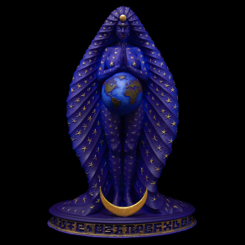 Cosmic Mother - Hand Painted Printed Sculpture – CoSM Shop