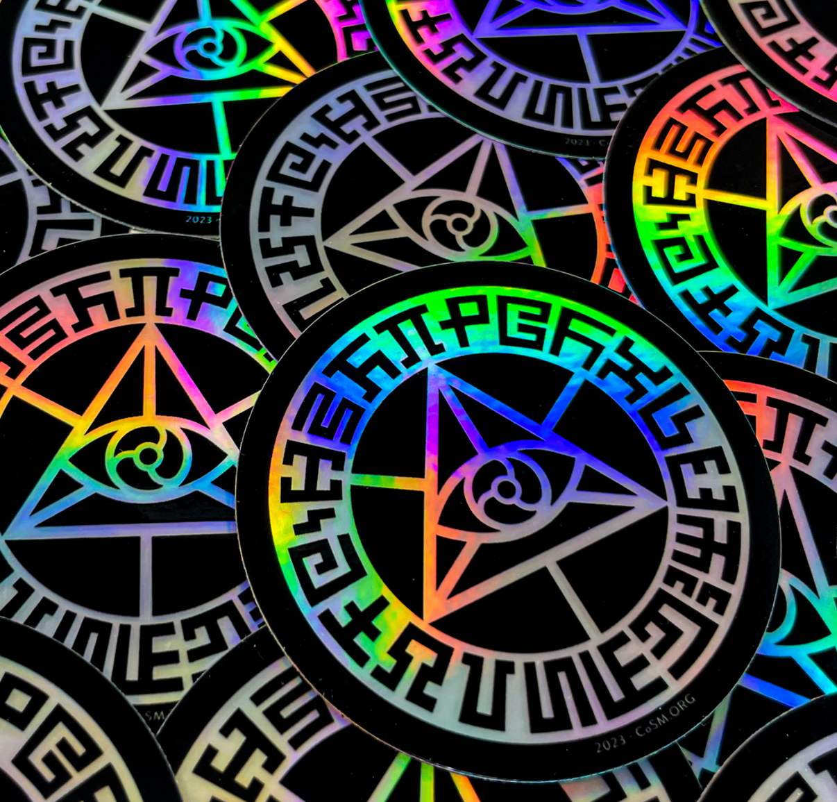 Mystic Eye - Holographic Sticker – CoSM Shop