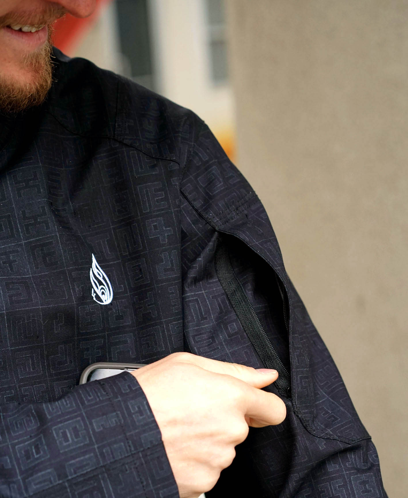 Spectral Diamond Pinstripes - Tactical Jacket – CoSM Shop
