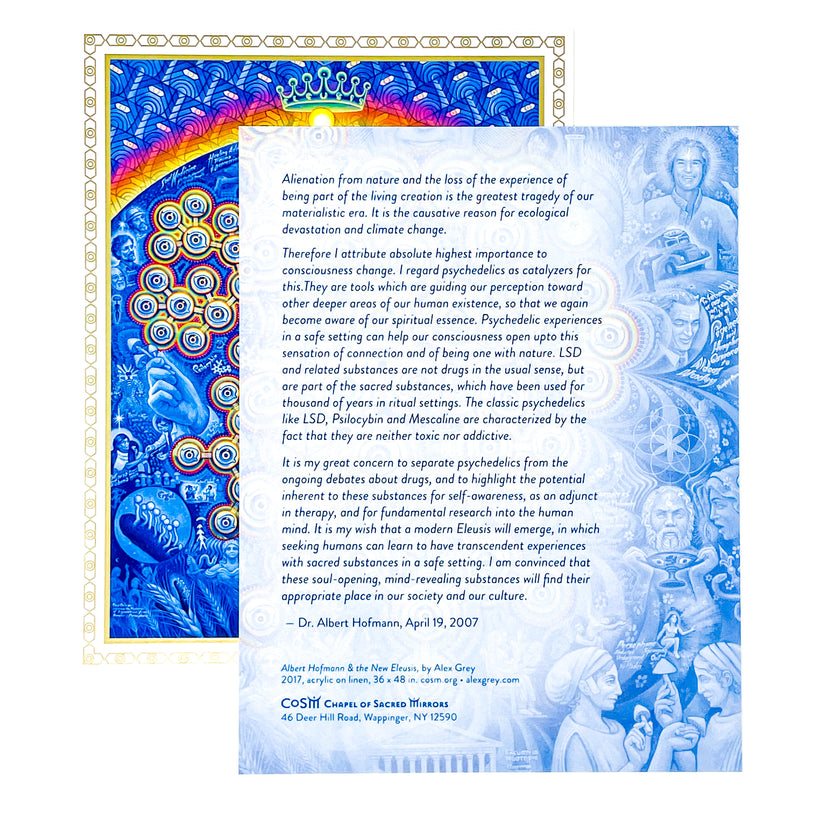New Eleusis - Prayer Card – CoSM Shop