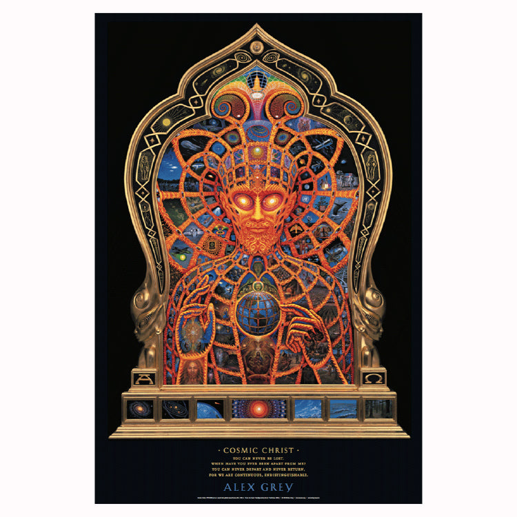 Cosmic Christ - Poster – CoSM Shop